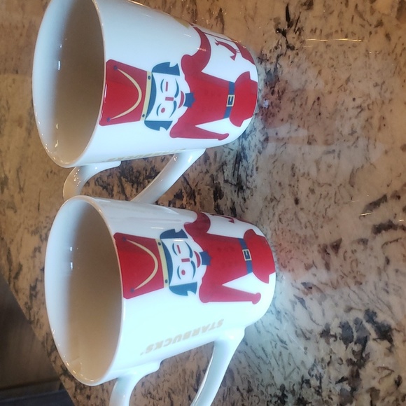 Starbucks | Kitchen | Starbucks Nut Cracker Mugs 2 | Poshmark